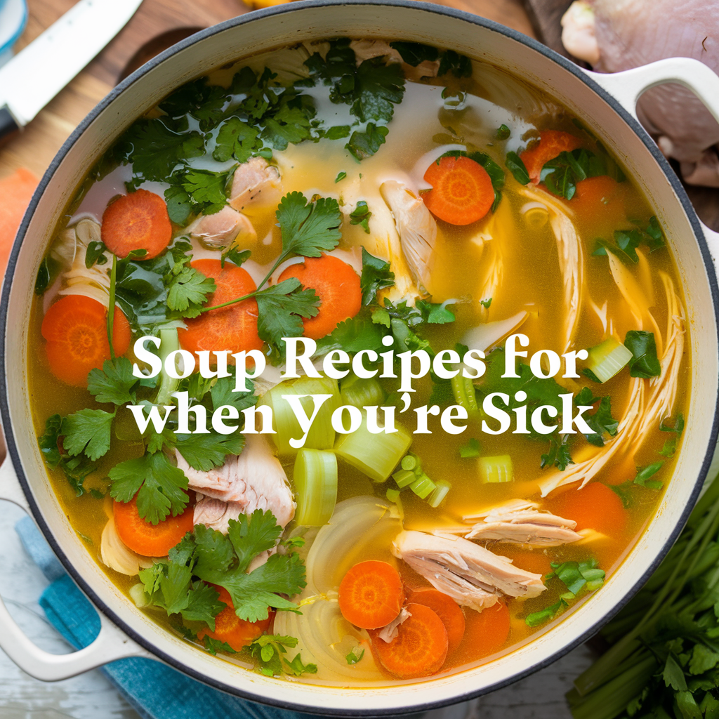 10 Easy Soup Recipes For When Your Sick – Sensational Seasonals